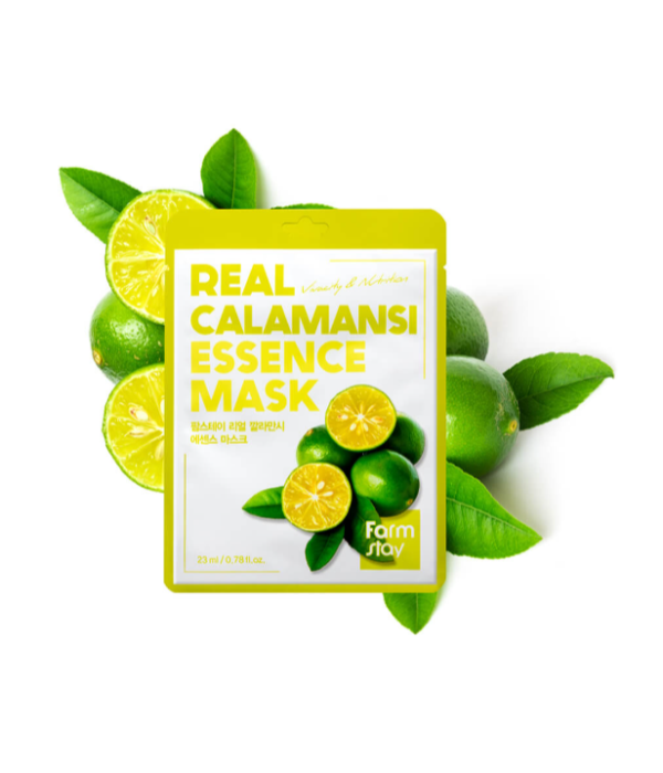 800055 | FarmStay Real Calamansi Essence Mask – auduma maska ar ...